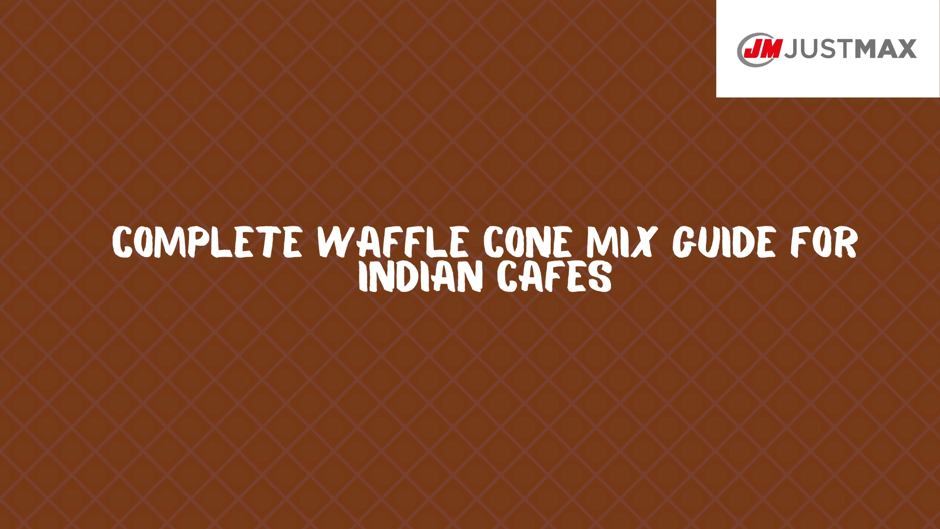 Waffle Cone Mix: Best Options for Cafes in India