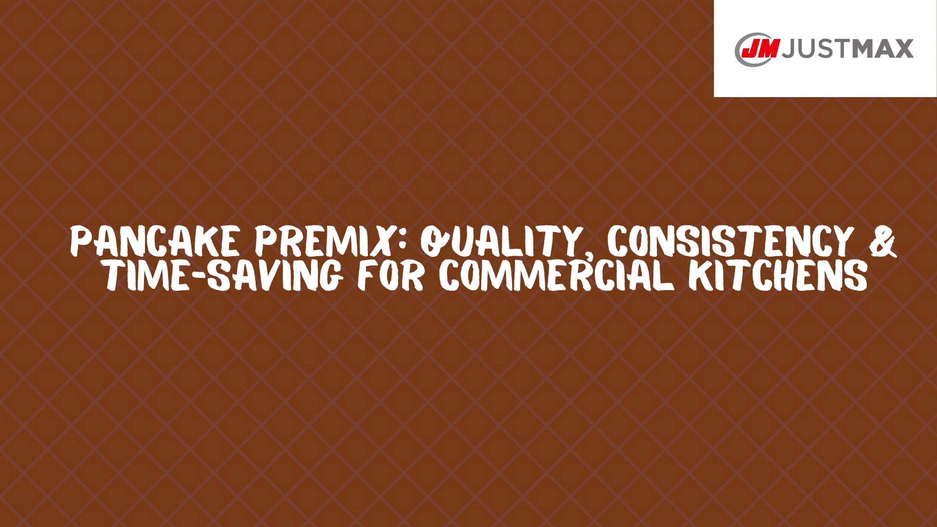 Pancake Premix for Commercial Kitchens - Quality Guide